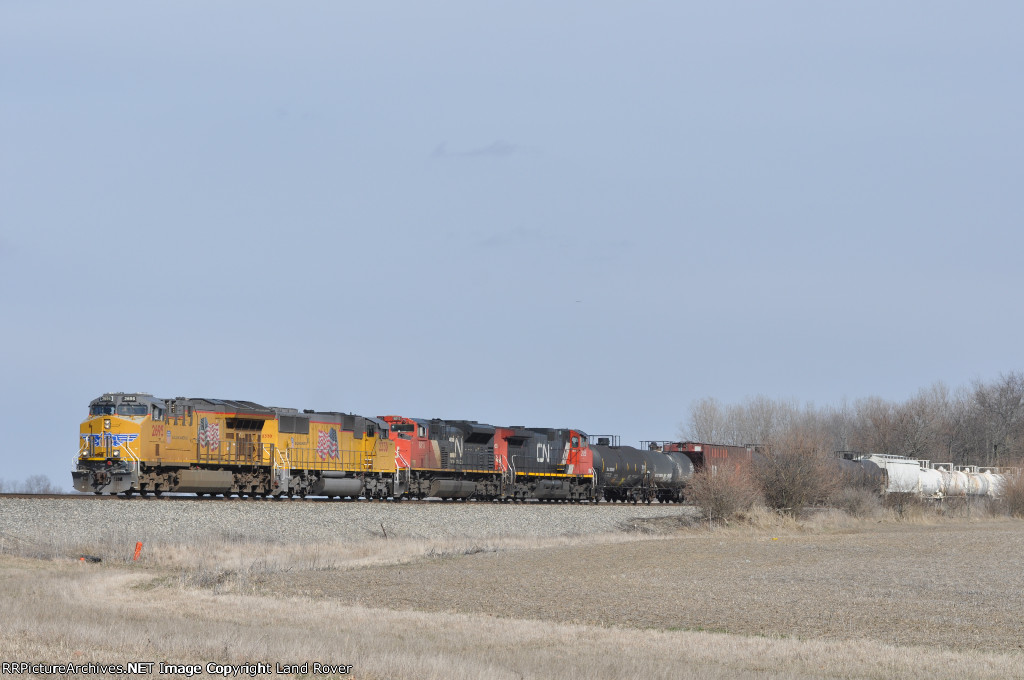 UP 2695 On NS 174 Westbound